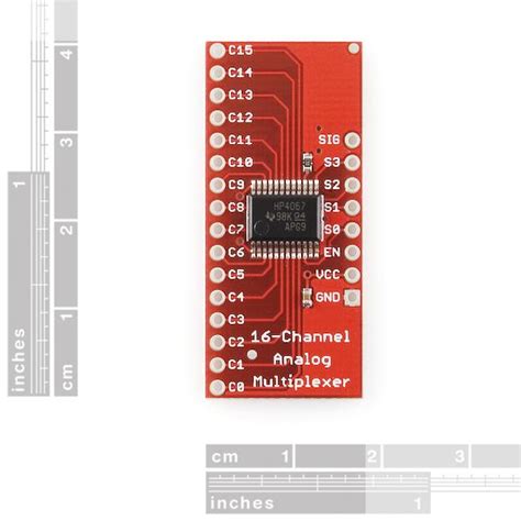 Sparkfun Analogdigital Mux Breakout Cd74hc4067 Opencircuit