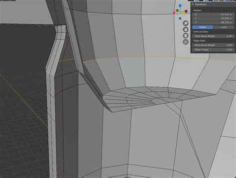 subdivision surface causes problems on connected edges bridged edge