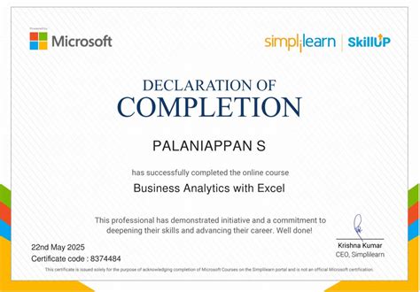 Businessanalytics Excel Datadriven Continuouslearning Skillup