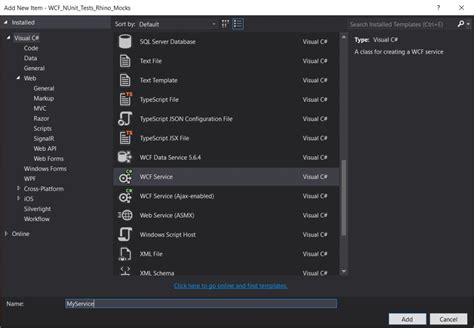 Wcf Service Unit Tests Using Nunit With Rhino Mocks And Entity