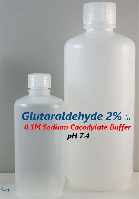 Glutaraldehyde 2 In 0 1m Sodium Cacodylate Buffer Ph 7 4 Delta Microscopies
