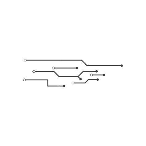 Circuit Technology Logo Vector Electricity Internet Background Vector Electricity Internet