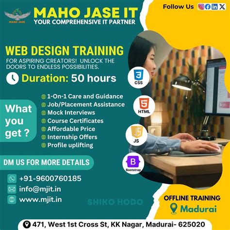 Join Web Design Training By Mjit Maho Jase It Posted On The Topic