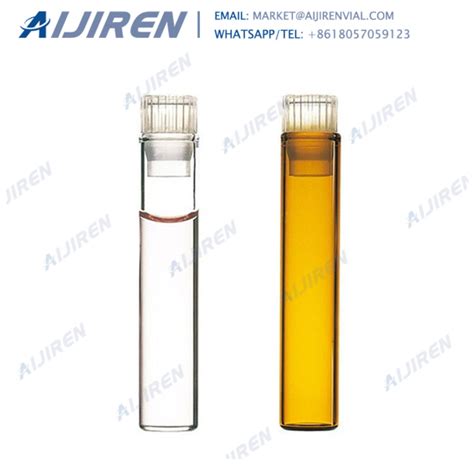 Hplc Clear Shell Vials With Clear Polyethylene Closure For HPLC Applications HPLC Vial Inserts