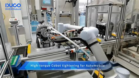 Duco Robots On Linkedin High Torque Screw Tightening Cobot For