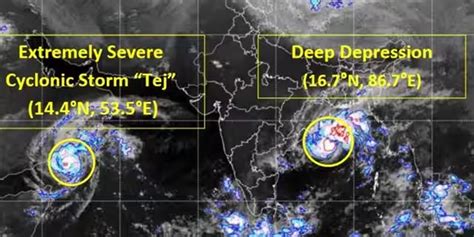 Deep Depression Over Bay Of Bengal Intensifies Into Cyclone ‘hamoon