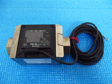 Yahoo オークション Keyence キーエンス Fd M100y 電磁式流量センサ