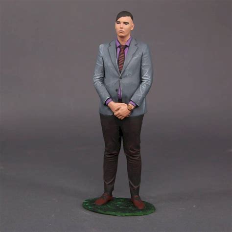 Painted Resin Figure Of Man A Z Mb Models