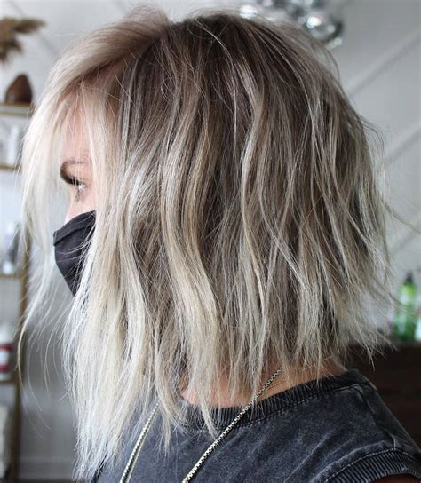 10 Lob Hairstyles For Thick Wavy Hair Pop Haircuts