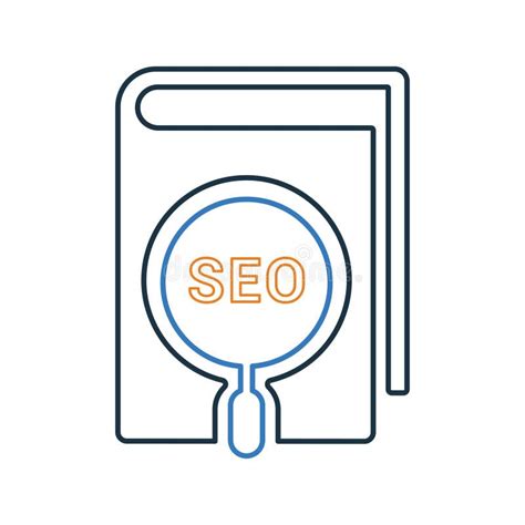 Seo Book Guide Icon Stock Illustration Illustration Of Paper 306764034
