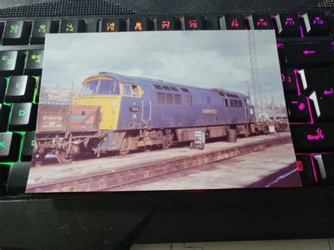 6x4 Inch Photo Of Class 52 Number 1009 Withdrawn At Laira Nov 1976 £1