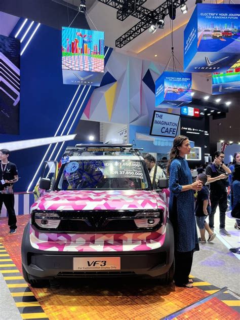 Vinfast Car Booth At The Indonesia International Motor Show Editorial Stock Image Image Of