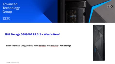 Advanced Technology Group Storage IBM MediaCenter