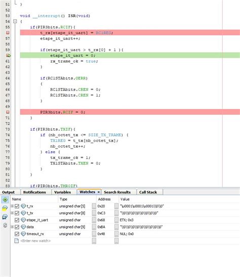 Pic Pic16f Uart Receives Only The First Byte Electrical Engineering