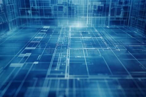 Abstract Blue Circuit Board Background Stock Image Image Of