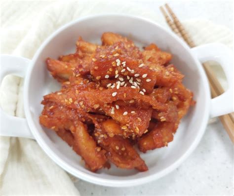 황태채무침 만드는법 양념 황태채요리