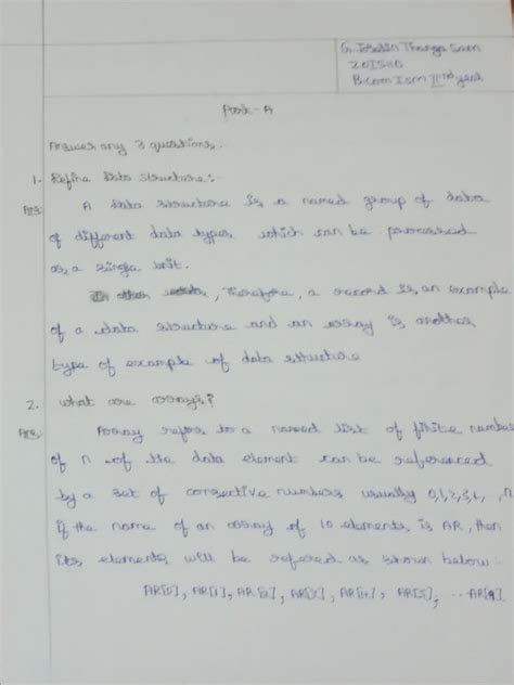 Data Structure Test Pdf