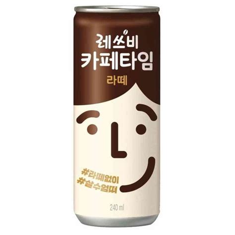 레쓰비카페타임라떼240ml 배민스토어