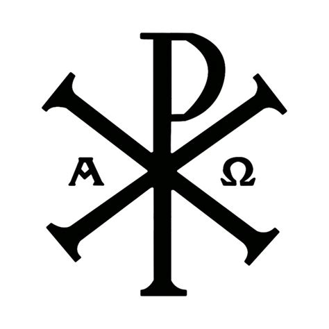 Chi Rho Alpha Omega Christogram Inspire Uplift