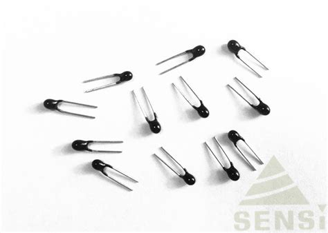 온도 측정을 위한 부정적인 온도 계수 Ntc 에폭시 서미스터