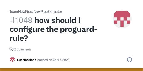 How Should I Configure The Proguard Rule Issue 1048 TeamNewPipe NewPipeExtractor GitHub