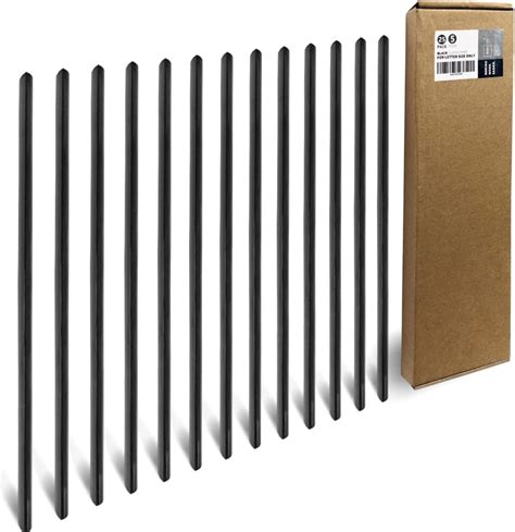 Amazon Com Binditek 25 Pack Binding Bars 25 Sheet Capacity Slide Grip Binding Bars Black