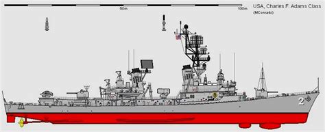 Charles F Adams Class Guided Missile Destroyer Ddg Us Navy Charles F Adams Class Guided Missile Destroyer Ddg Us Navy