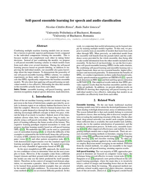 210311988v2 Speech Emotion Detection Pdf Cluster Analysis Artificial Neural Network