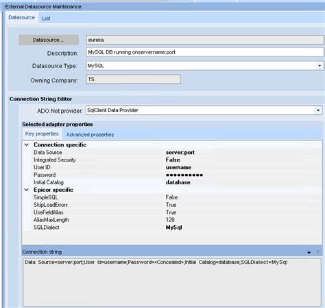 How To Setup External Baq Access To Mysql Epicor Erp 10 Epicor User