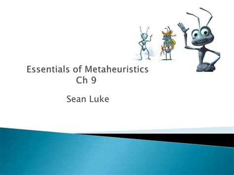Ch 9 Metahuristic Ppt