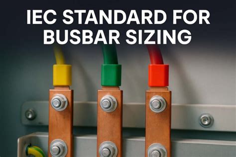 Iec Standard For Busbar Sizing Electrical Engineering Hub