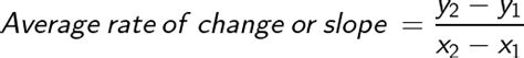 Average Rate Of Change Definition Formula Examples Lesson Study