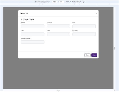 Dynamically Generate Responsive Form Fields In React