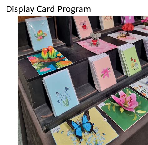 Wholesale Our Unique Display Card Program Sample Display Cards