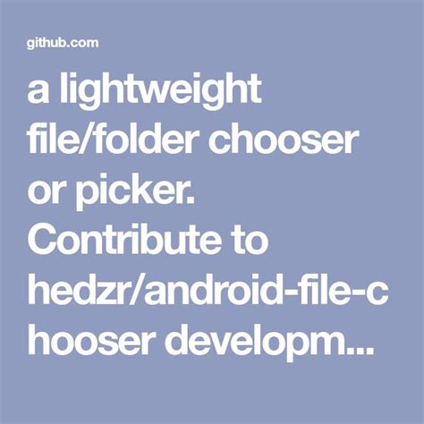 A Lightweight Filefolder Chooser Or Picker Contribute To Hedzr