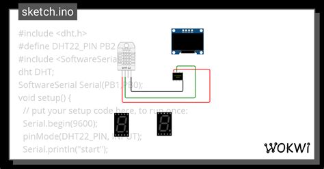Projet Hum Andtemp Wokwi Esp32 Stm32 Arduino Simulator