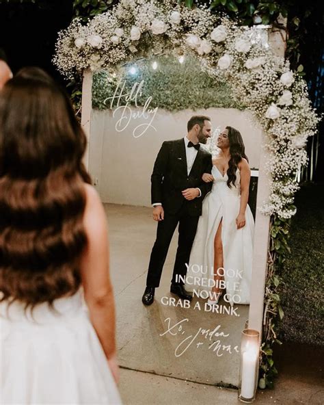 Mirror Selfie Welcome Sign Acrylic Selfie Sign Welcome Sign Wedding