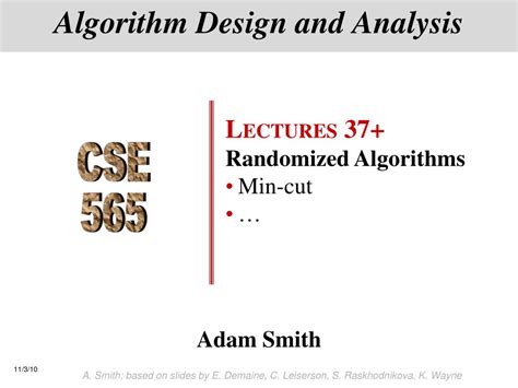 ppt algorithm design and analysis powerpoint presentation free