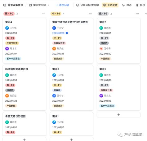 产品拆解：飞书多维表格怎么用？字段的需求关联
