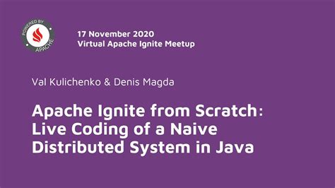 Apache Ignite From Scratch Live Coding Of A Naive Distributed System
