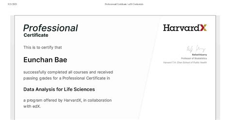 Edx 강의 리뷰 Harvardx Ph525 Data Analysis For Life Science