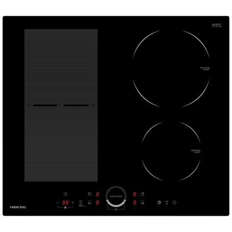 Варочная панель HIBERG i-MS 6049 B Индукционная (4 конфорки ...