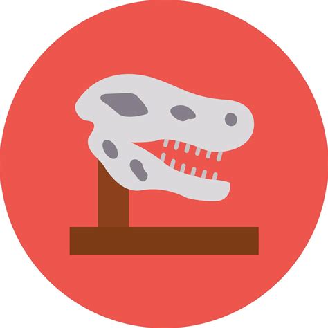 Dinosaur Fossil Vector Icon 31064912 Vector Art At Vecteezy