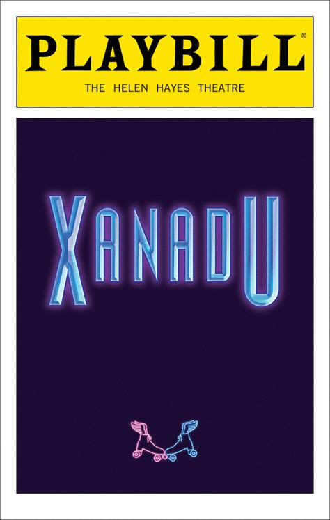 Xanadu Broadway Helen Hayes Theatre 2007 Playbill
