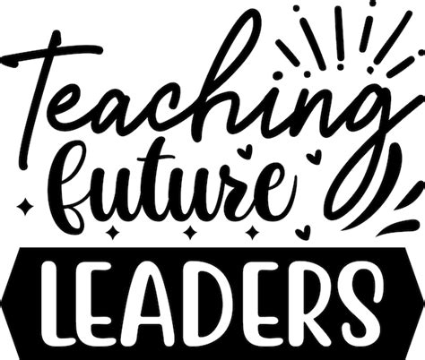 Enseñando A Los Futuros Líderes Vector Premium