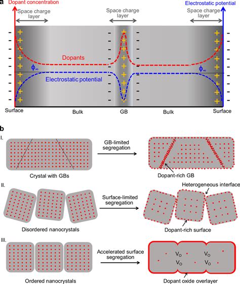 Space Charge Induced Dopant Segregation A Distribution Of Dopants And