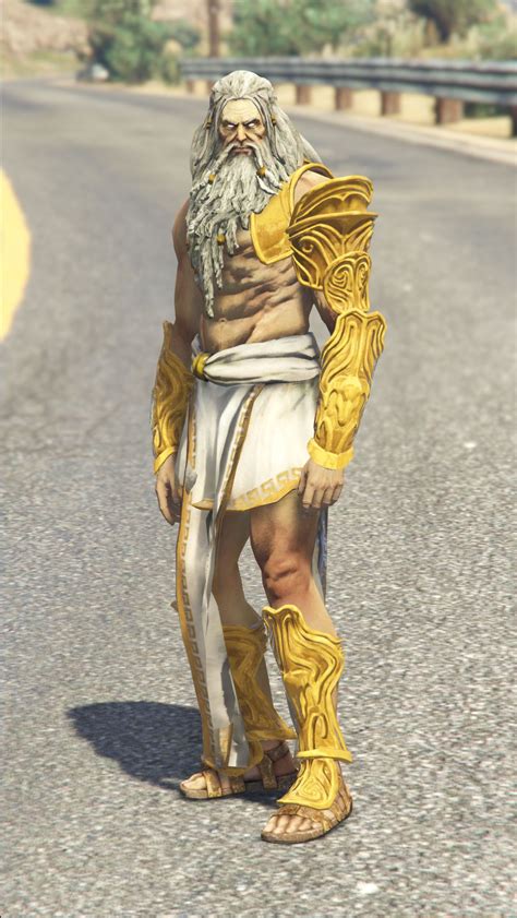 Zeus God Of War 3 V10 Gta 5 Mod