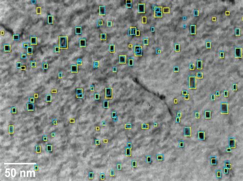 The Visualized Comparison Of The Human Labeling Results Blue Boxes To Download Scientific