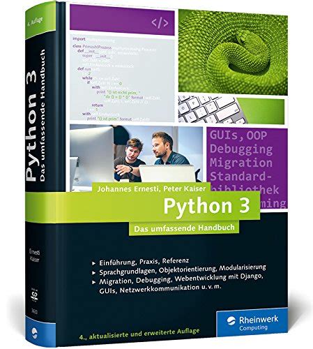 Python 3 Das Umfassende Handbuch Sprachgrundlagen Objektorientierung Modularisierung By