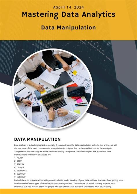 Data Manipulation